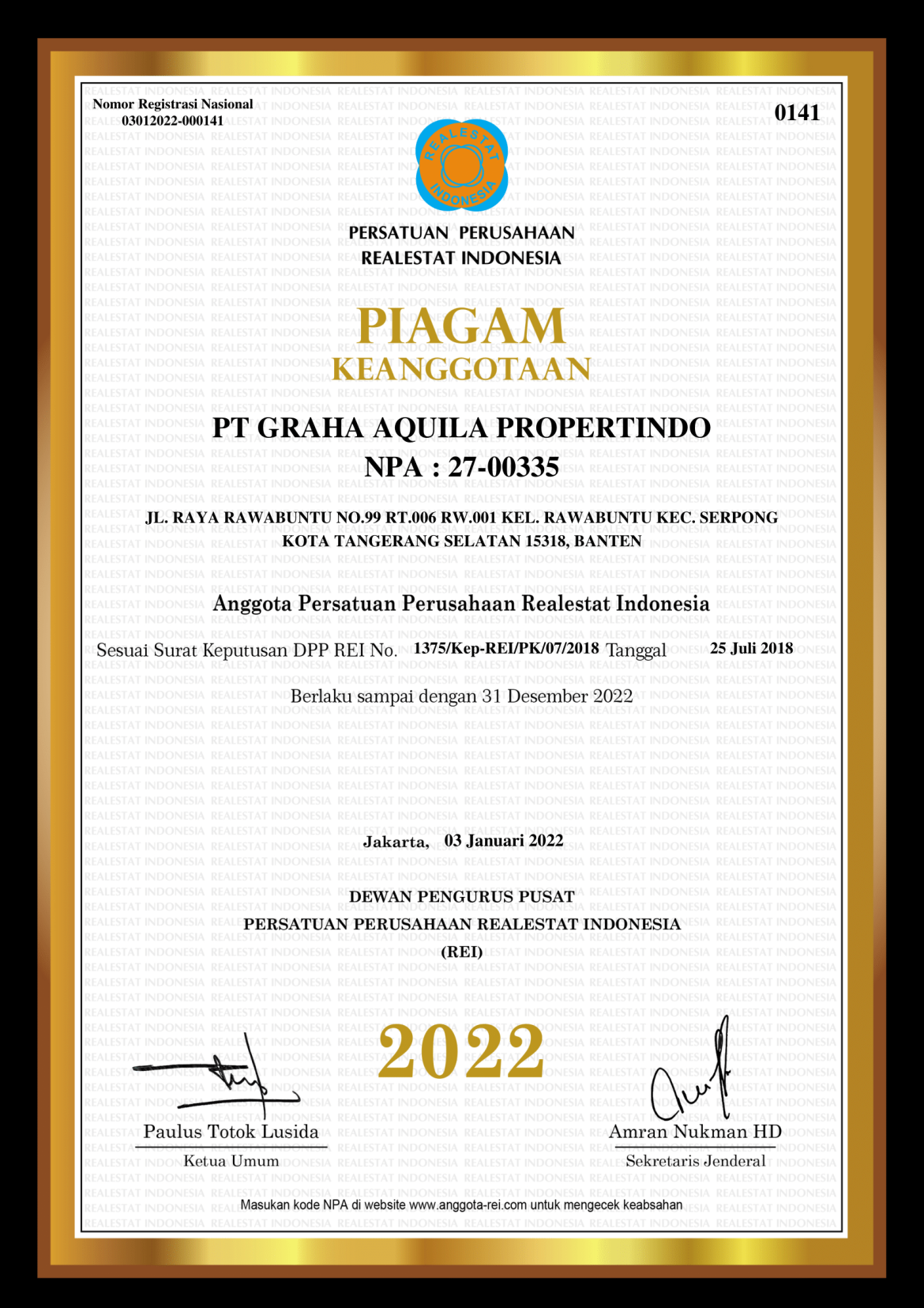 About Us – Aquila Land